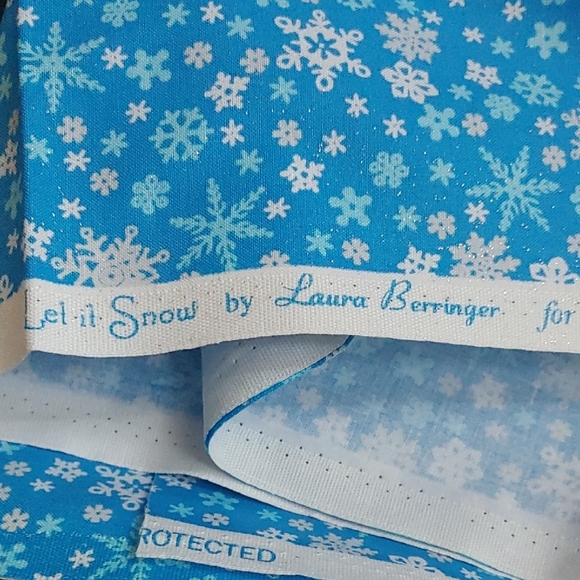 Office | Blue And White Snowflake Craft Paper | Poshmark